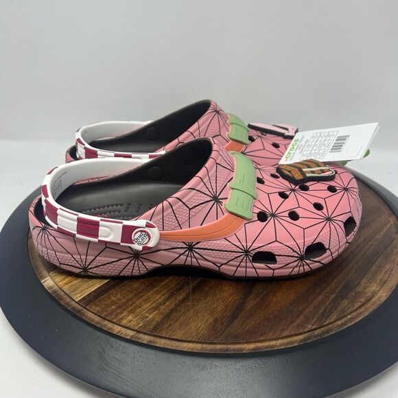 CROCS | Shoes | Crocs Xdemon Slayer Mens 1 Nezuko Classic Clogs Shoes ...